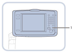 Upright Control Panel-D1 - Canon imagePRESS C800/C700/C60 e-Manual