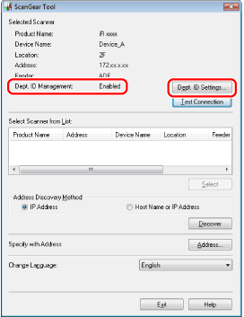 Setting a Department ID and PIN Beforehand - Canon imageRUNNER ADVANCE ...