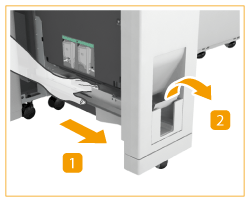 Paper Jams in the Document Insertion / Folding Unit-J1